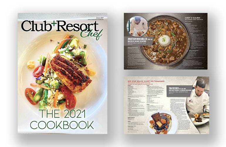 January 2021: The 2021 Cookbook - Club + Resort Chef